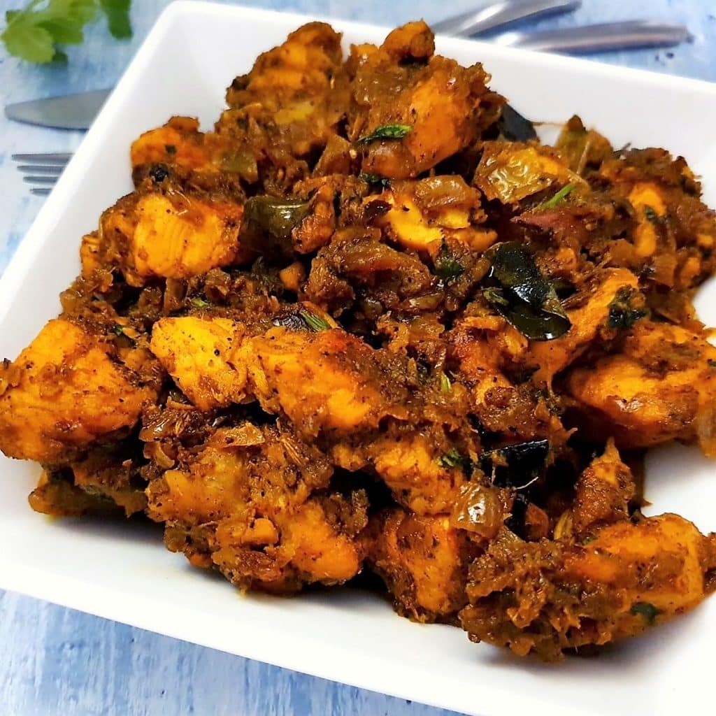 Pepper Chicken Fry Recipe |Chicken Dry Roast - Pavanis Kitchen