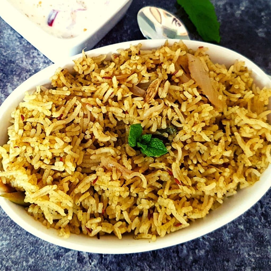 Bagara Rice Recipe | How to make Bagara Rice - Pavanis Kitchen