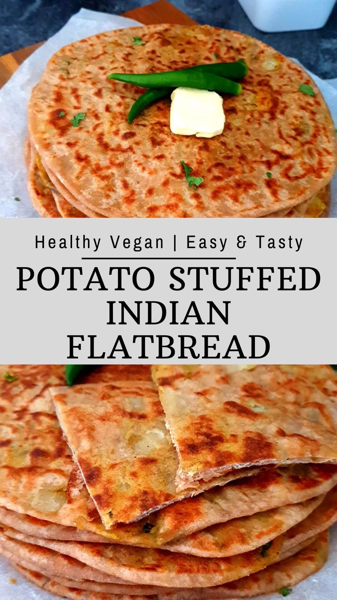 Aloo Paratha Recipe | Potato Stuffed Paratha - Pavanis Kitchen